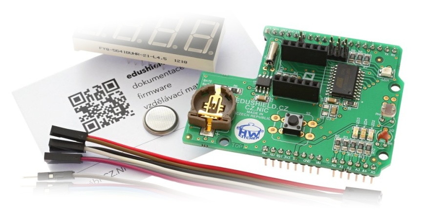 EduShield - IoT výukový Shield pro Arduino - HWKITCHEN