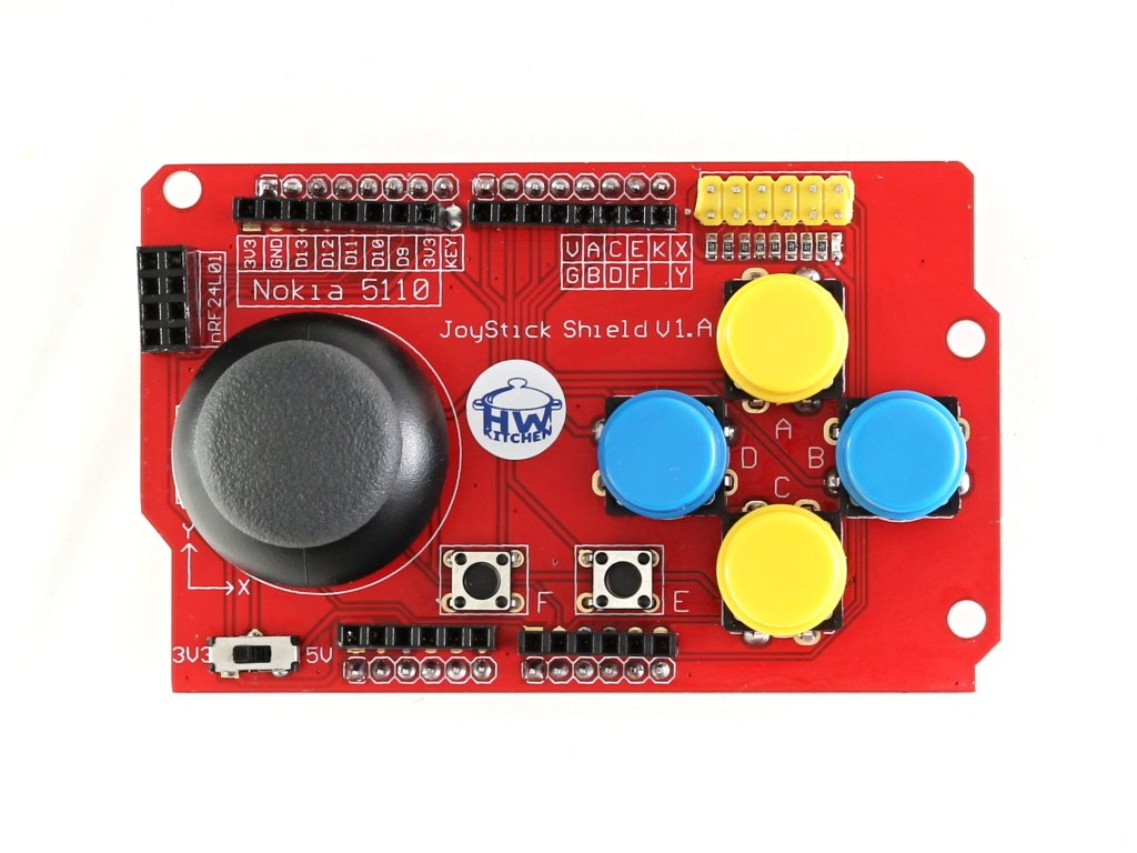 Gamepad JoyStick Shield pro Arduino - HWKITCHEN