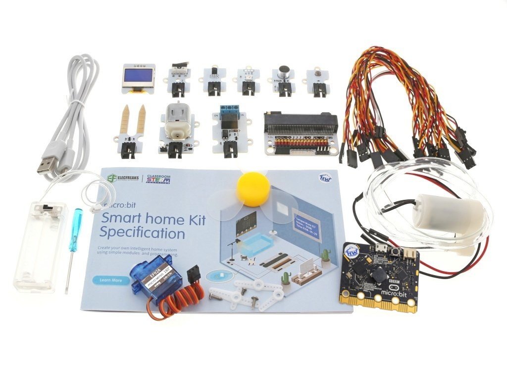 BBC micro:bit kit pro chytrou domácnost - HWKITCHEN
