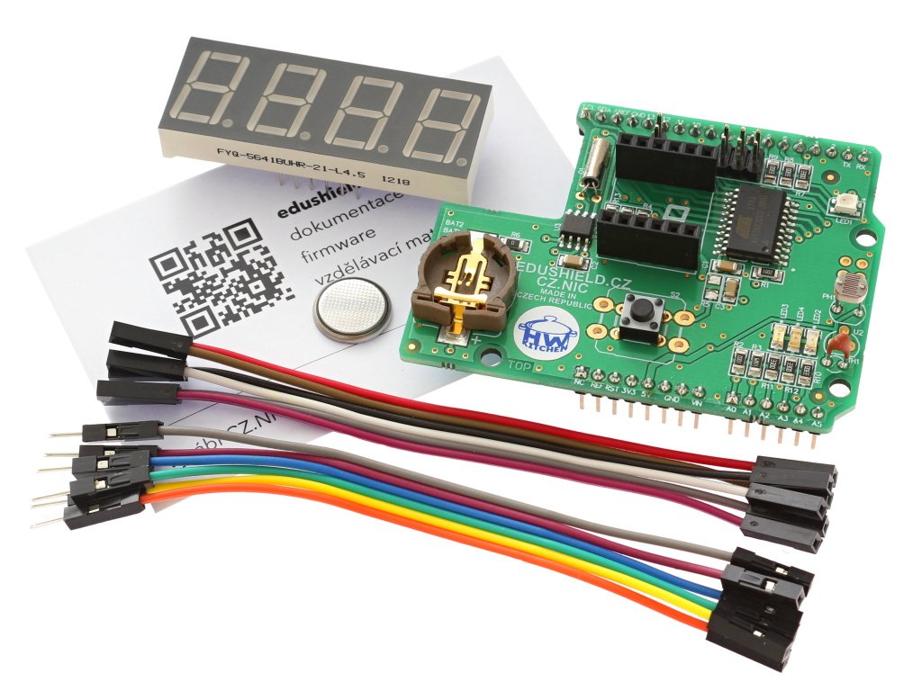 EduShield - IoT výukový Shield pro Arduino - HWKITCHEN