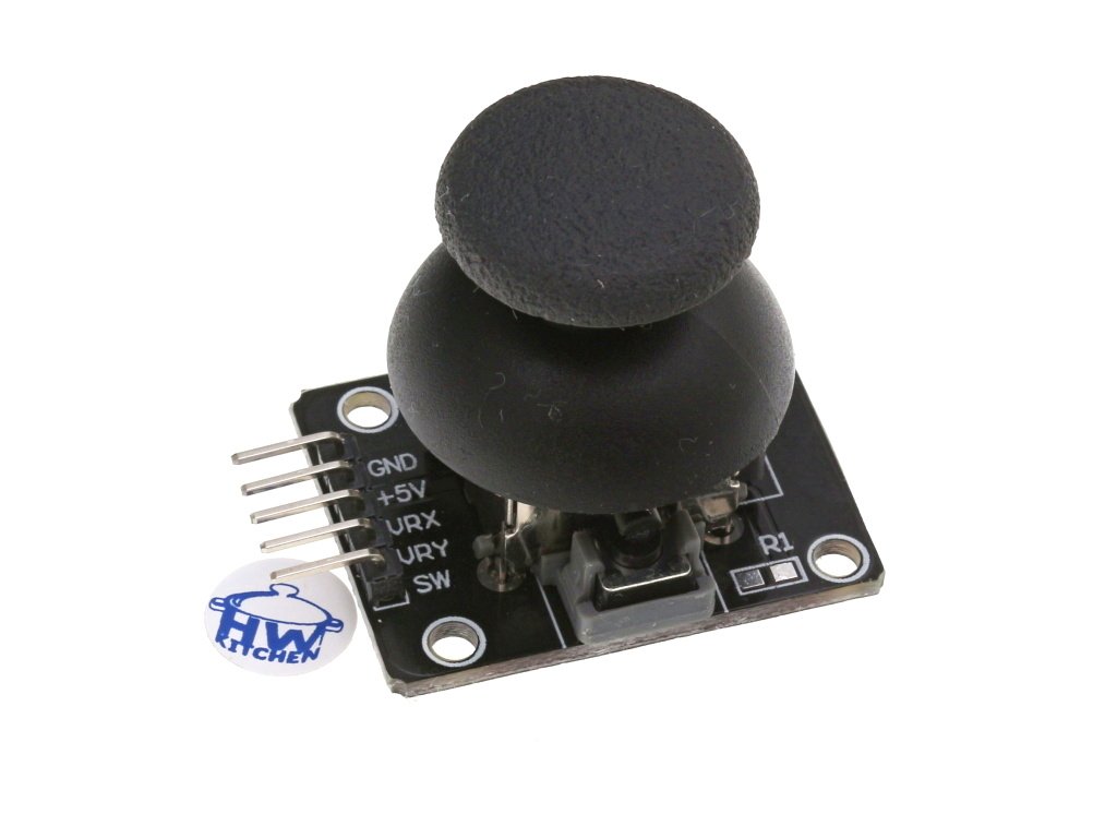 KY-023 Joystick modul PS2 s tlačítkem - HWKITCHEN