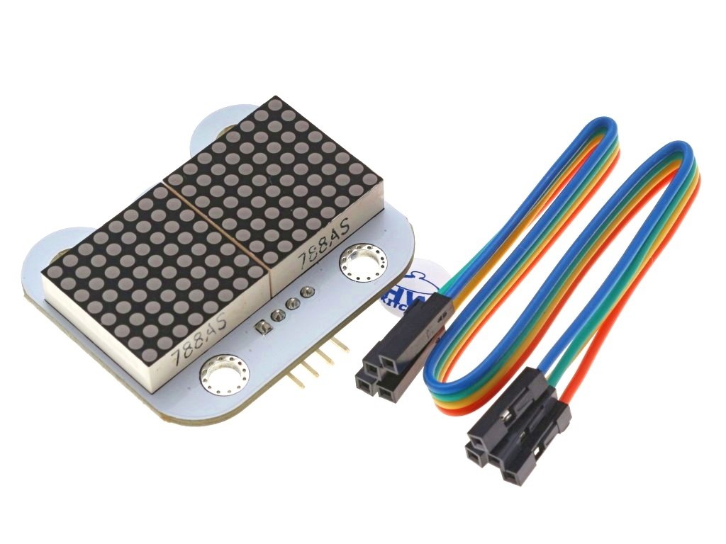 8x16 LED Matrix modul - červená - HWKITCHEN