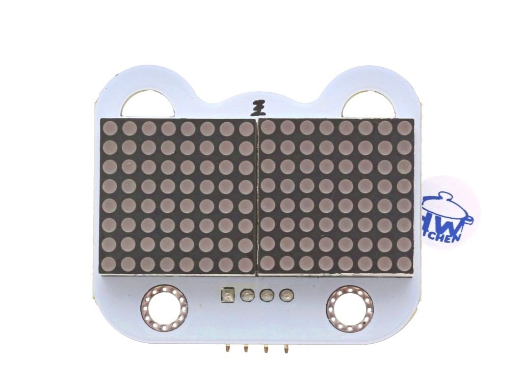 8x16 LED Matrix modul - červená - HWKITCHEN