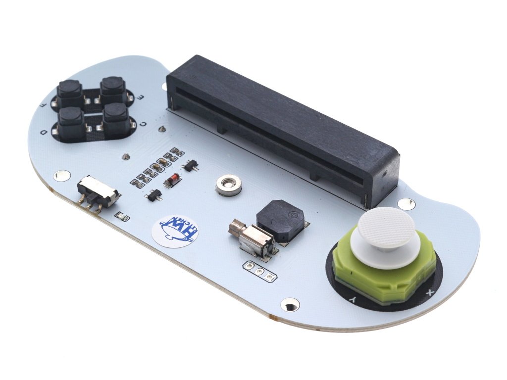 Joystick:bit V2 Plus s úchyty - gamepad modul pro micro:bit - HWKITCHEN