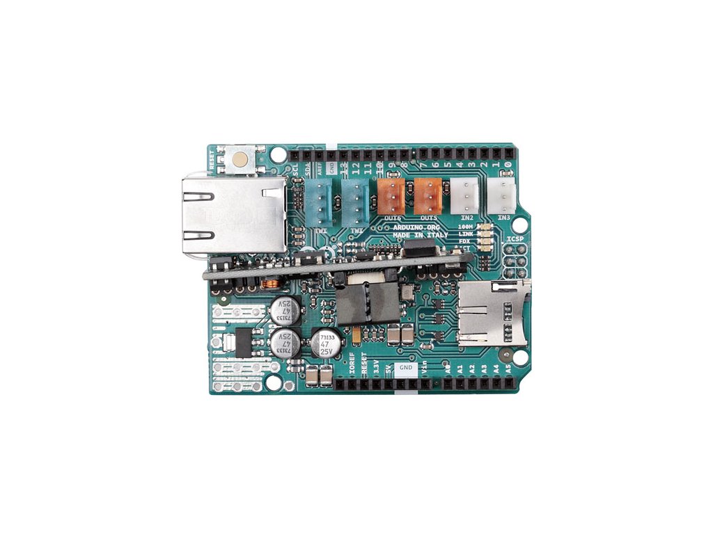 Arduino Ethernet Shield 2 s PoE - HWKITCHEN