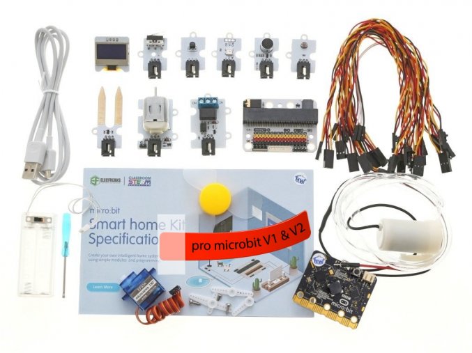 BBC micro:bit kit pro chytrou domácnost - HWKITCHEN